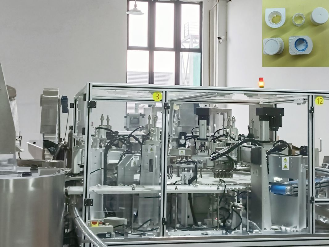 Automatic Detection and Orientation Functions Milk Paper Bottle Cap Assembly Machine For ...