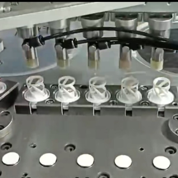 Automatic Desiccant Cap Assembly Machine for Medical Products