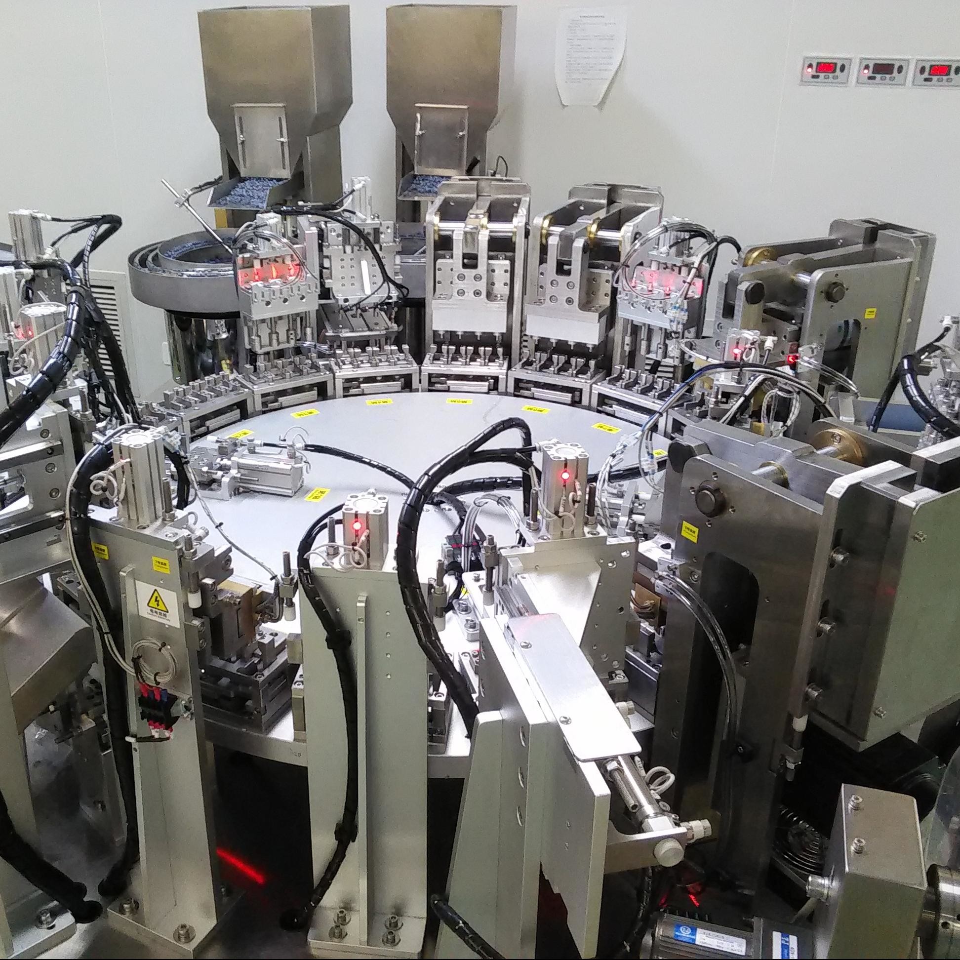 Euro Cap Double Port Cap Assembly Machine AC380V 50Hz In Stainless ...